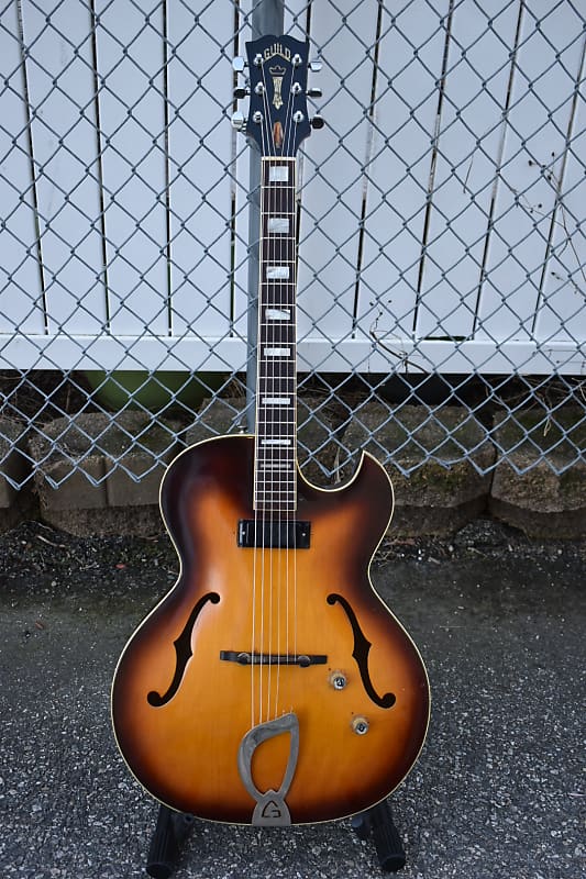 Guild CE-100 Capri 1962 Sunburst (made in Hoboken, NJ, USA) | Reverb