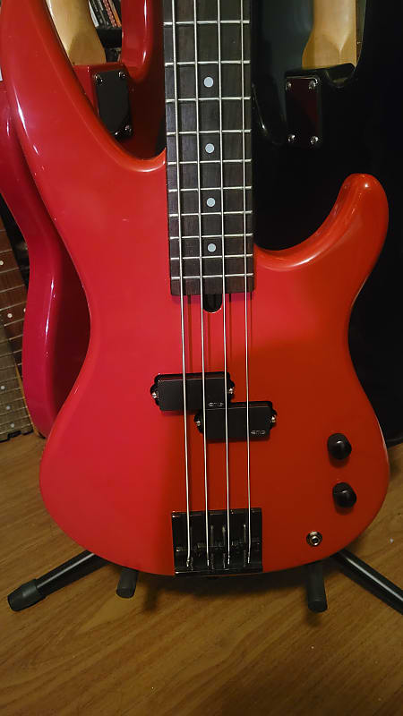 "Yamanez" partscaster P bass - Red | Reverb