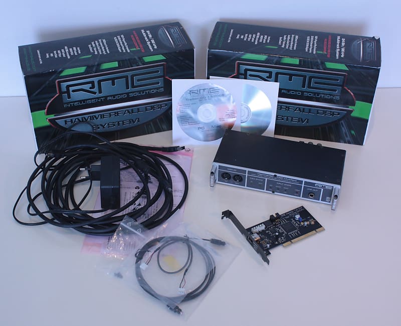 RME Multiface Hammerfall DSP 24/96K plus PCI Interface Mint | Reverb