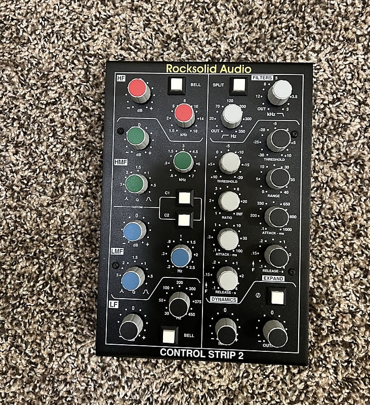 Rock Solid Audio Control Strip 2 2022 Black / Cherry | Reverb