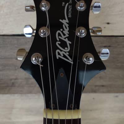 B.C. Rich Bronze Series Warlock Early 2000s - Gloss Black | Reverb