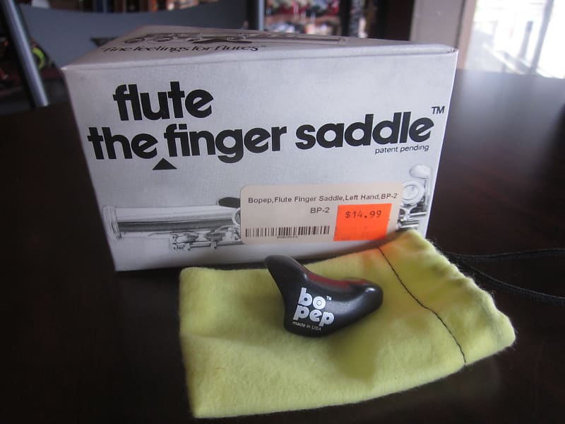 Bo-Pep The Flute Finger Saddle Medium to Small Hands w/ | Reverb