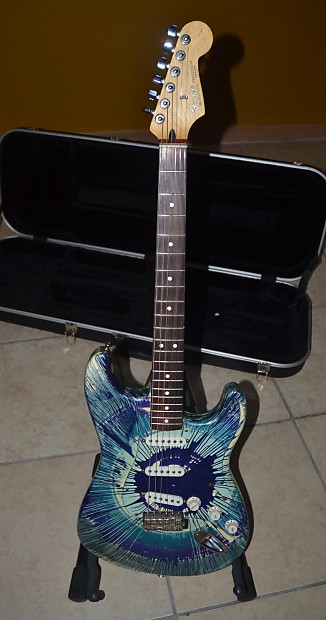 Fender Splatocaster 2003 Multi Color | Reverb