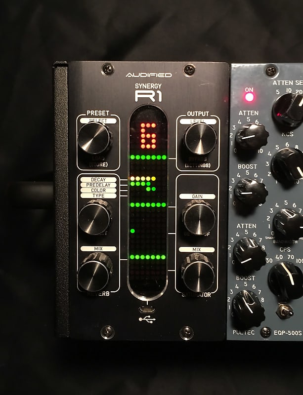 Audified Synergy R1 - 500 Series Digital Reverb & Saturation | Reverb