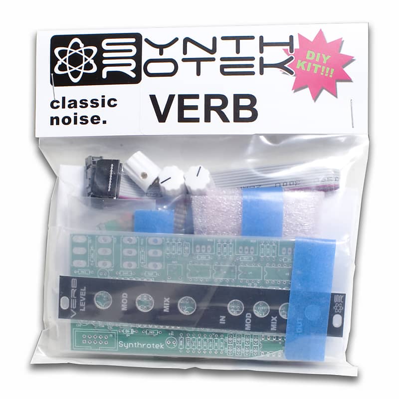 Synthrotek VERB DIY Kit - Reverb Eurorack Module Kit | Reverb