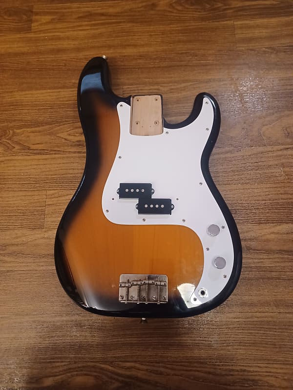 Fender MIJ 57 RI Loaded P Bass Body 90s | Reverb