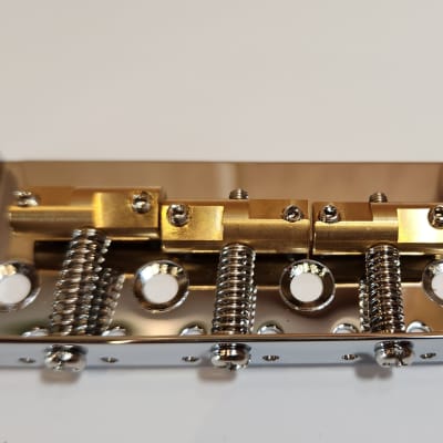 Fixed Hardtail Telecaster Tele Style Guitar Bridge with Brass | Reverb