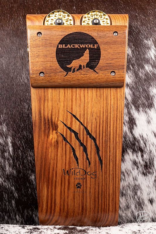 Wild Dog Blackwolf Stomp Box with Jingles - 1210125 | Reverb