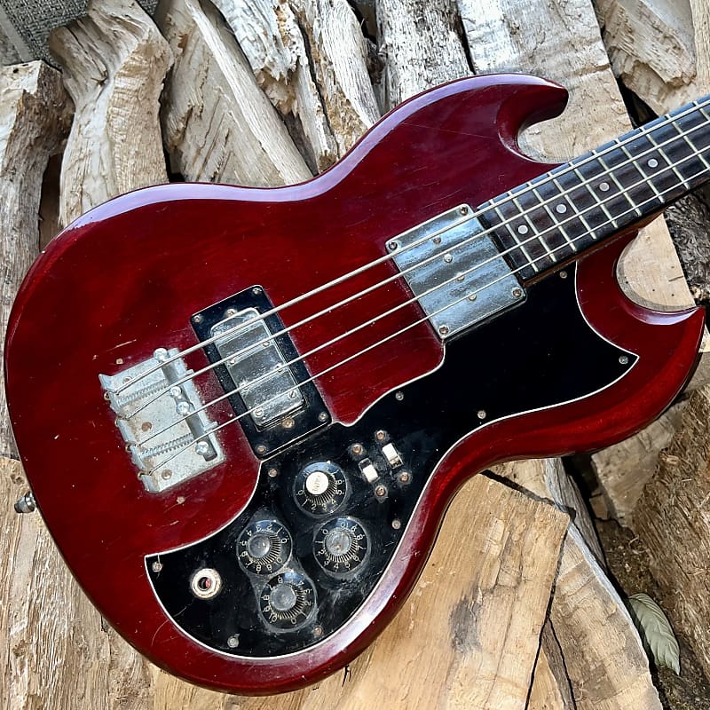 Vintage Teisco Global EB-3 Style Bass Guitar 60’s-70’s | Reverb