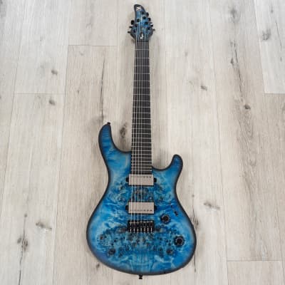 Mayones Regius 7 7-String Guitar, 3A Eye Poplar Top, | Reverb