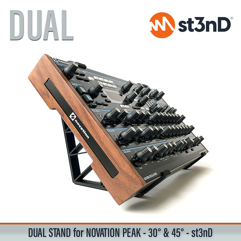 DUAL STAND for NOVATION PEAK - 30° and 45° | Reverb