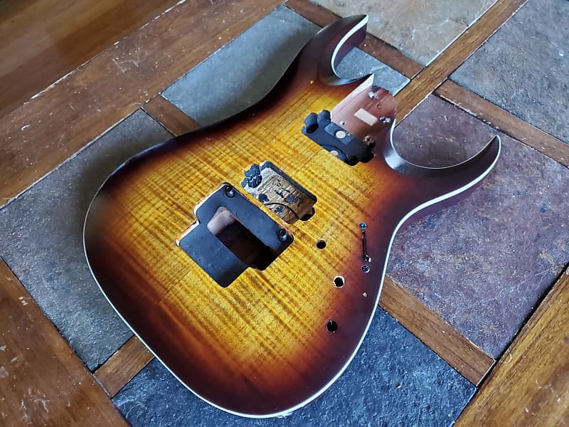 Ibanez RG AR42MFMT body sunburst | Reverb