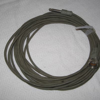 Vintage Microphone / Accordion Cable with screw type | Reverb