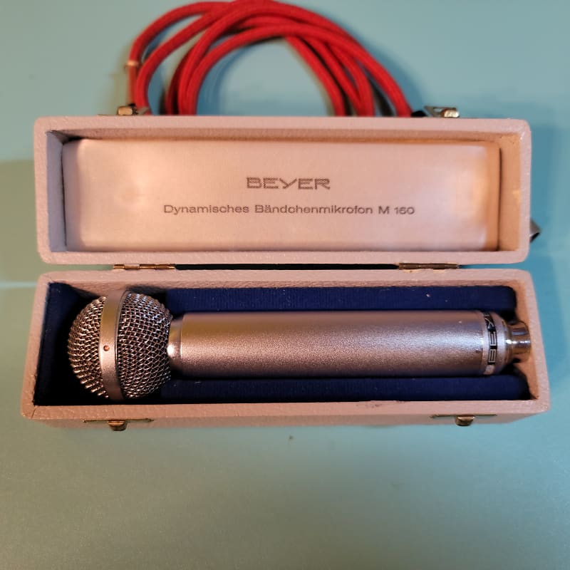 1960 Original Beyerdynamic M 160 Hypercardioid Double Ribbon | Reverb