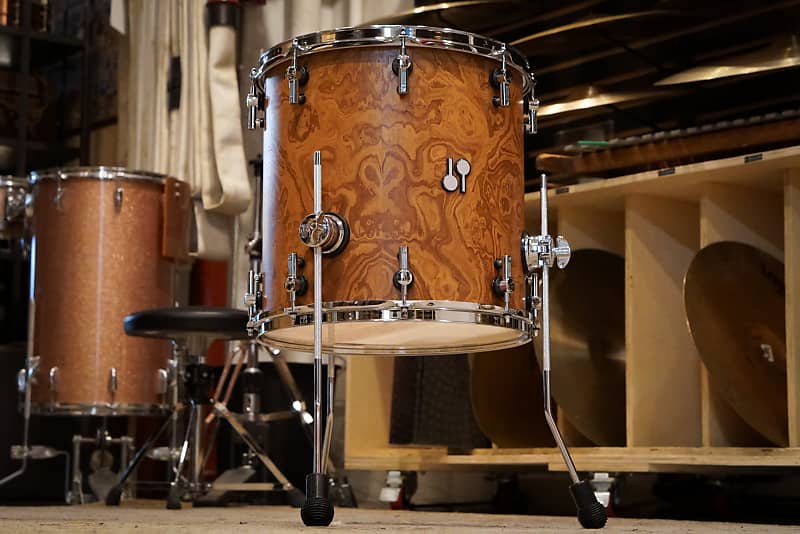 Sonor 15x15" SQ2 Vintage Maple Floor Tom - Walnut Roots | Reverb UK