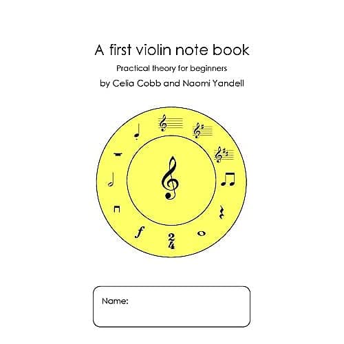 A First Violin Note Book: Practical Theory for Beginners | Reverb UK