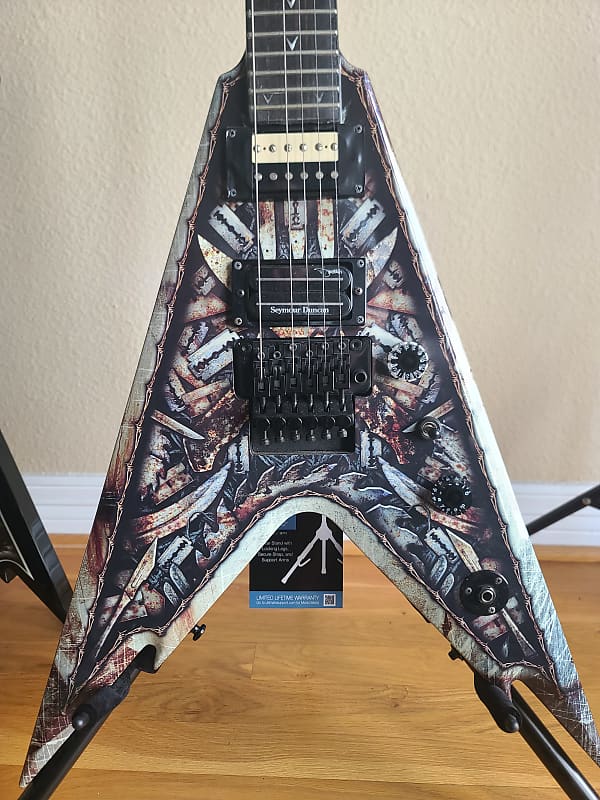 Dean DIME Razorback V 255 Blades 2009 - Blades Dimebag | Reverb