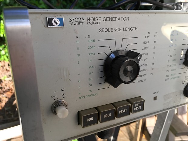 Hewlett Packard HP 3722A Noise Generator Oscillator 1965 Grey | Reverb