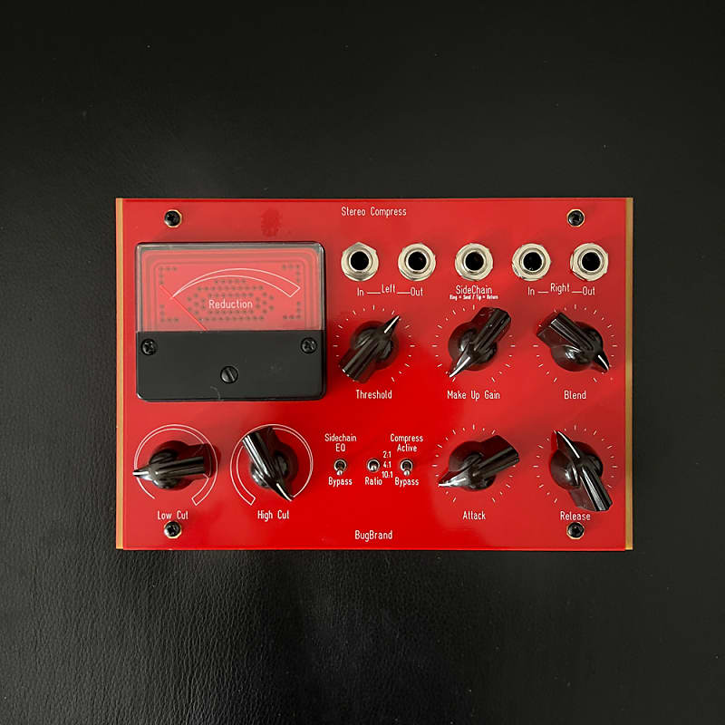Bugbrand Stereo Compress 2010s - Red | Reverb
