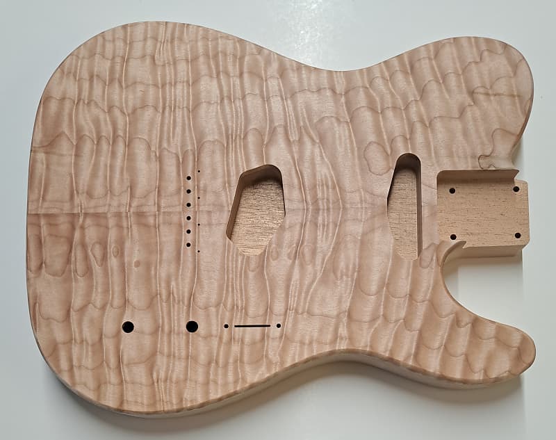 Shepard Custom Guitars Custom Telecaster Body Semi-hollow | Reverb