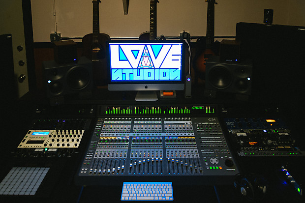 Argosy 90 Series Custom Desk for Avid C24 Black | Reverb
