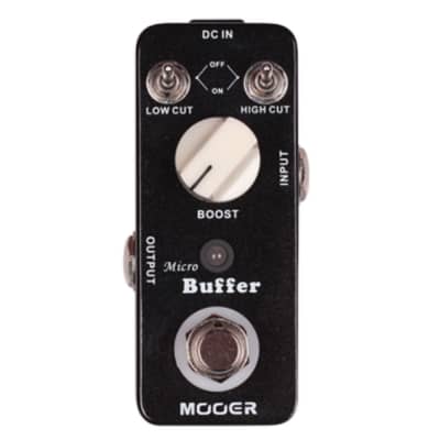 MOOER Micro Buffer Increases signal quality even with long | Reverb