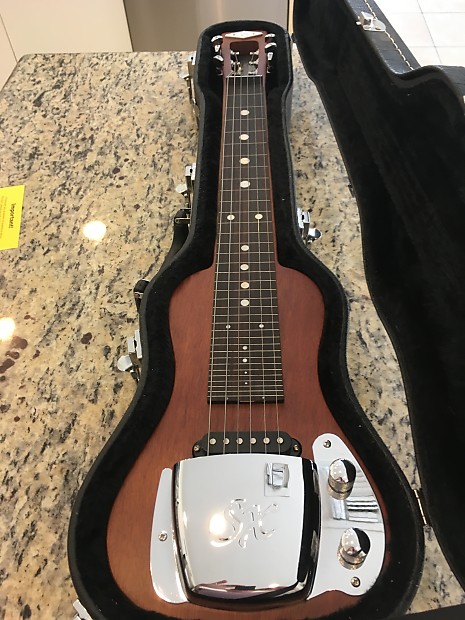 Lap Steel Guitar w/ Hardshell Case....Like New in Case by SX | Reverb