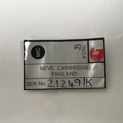 Neve 8128 Mic Pre/EQ/Filters Channel Strip (Pair) Modified | Reverb