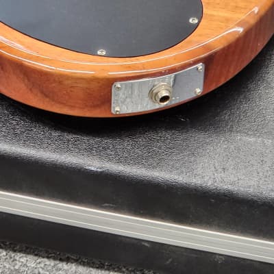 Carvin LB20 fretless bass 1993 - Koa Neck Thru Body with Case | Reverb