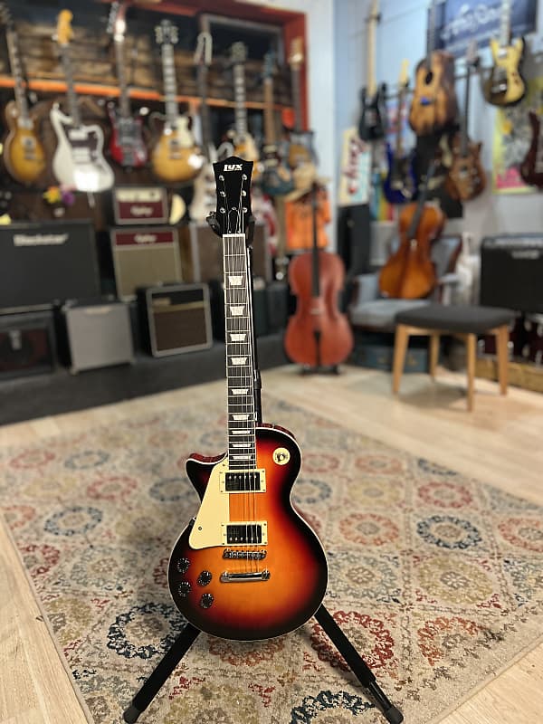 LYX PRO Les Paul - Cherry Burst - Left Handed | Reverb
