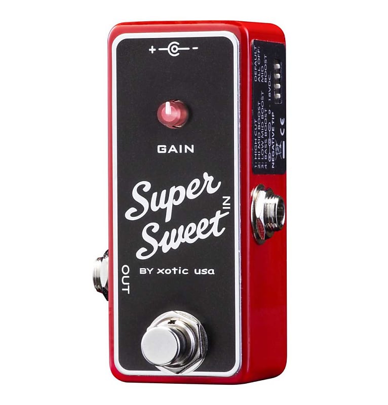 Xotic Effects Super Sweet Boost Pedal | Reverb