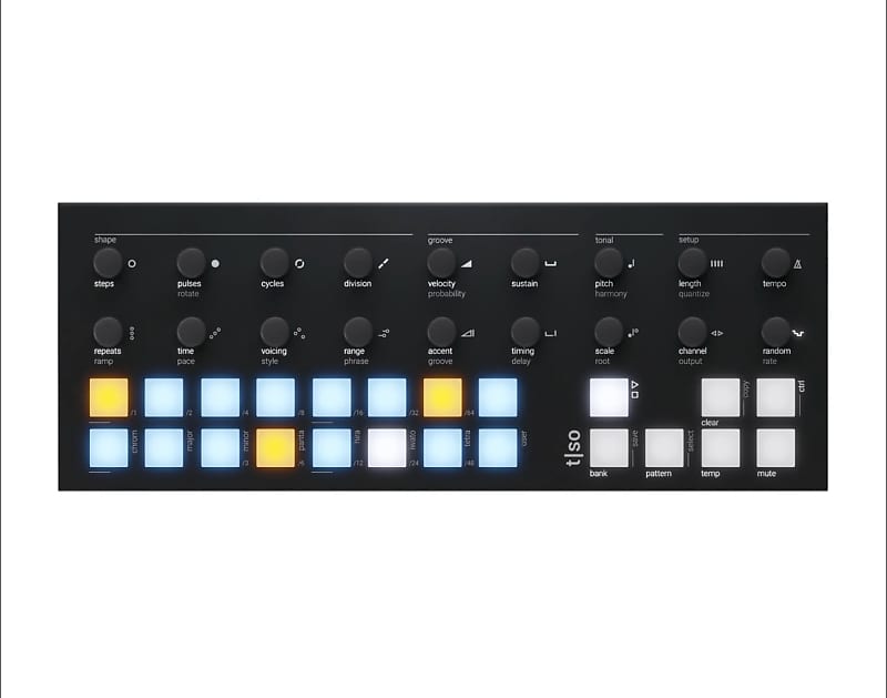 Torso T-1 Algorithmic 16-Track Sequencer - Black | Reverb Australia