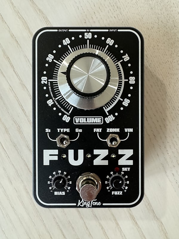King Tone Guitars MiniFuzz v2 2023 - Black | Reverb