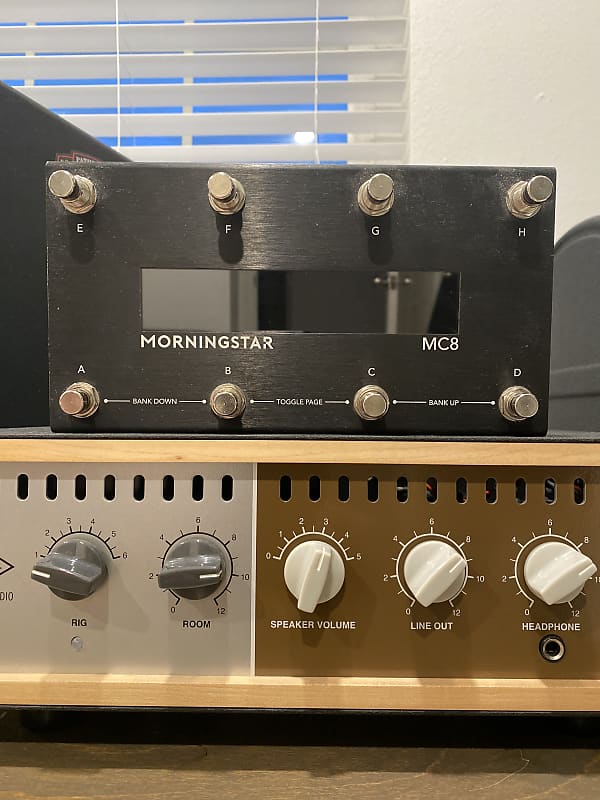 Morningstar Engineering MC8 Black brushed metal | Reverb