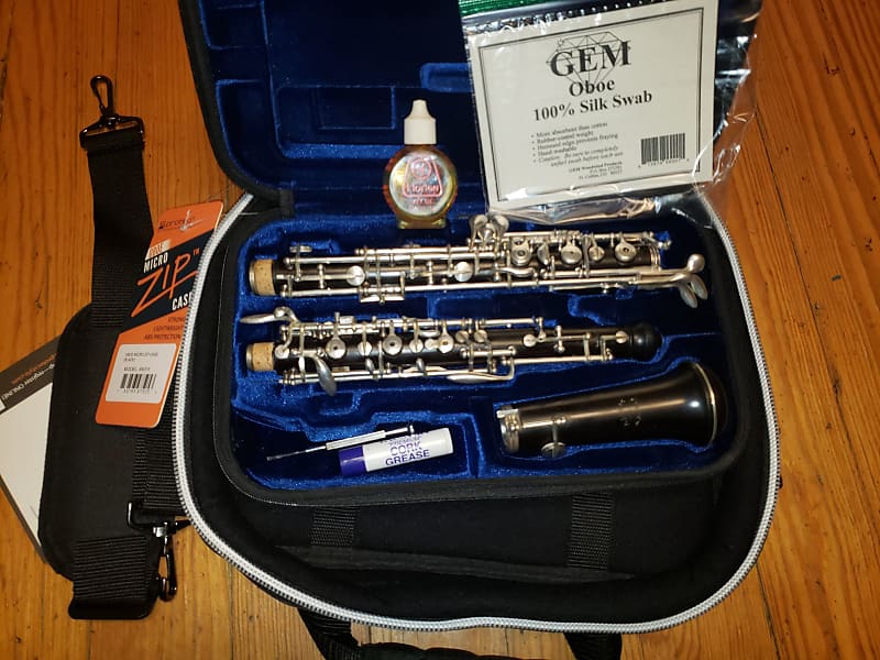 F. Loree Full Conservatory Oboe--Overhauled, New Case & | Reverb