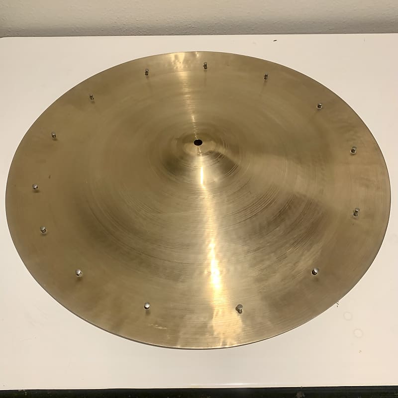 Zildjian 20” swish knocker Trans stamp paper thin 1940s | Reverb