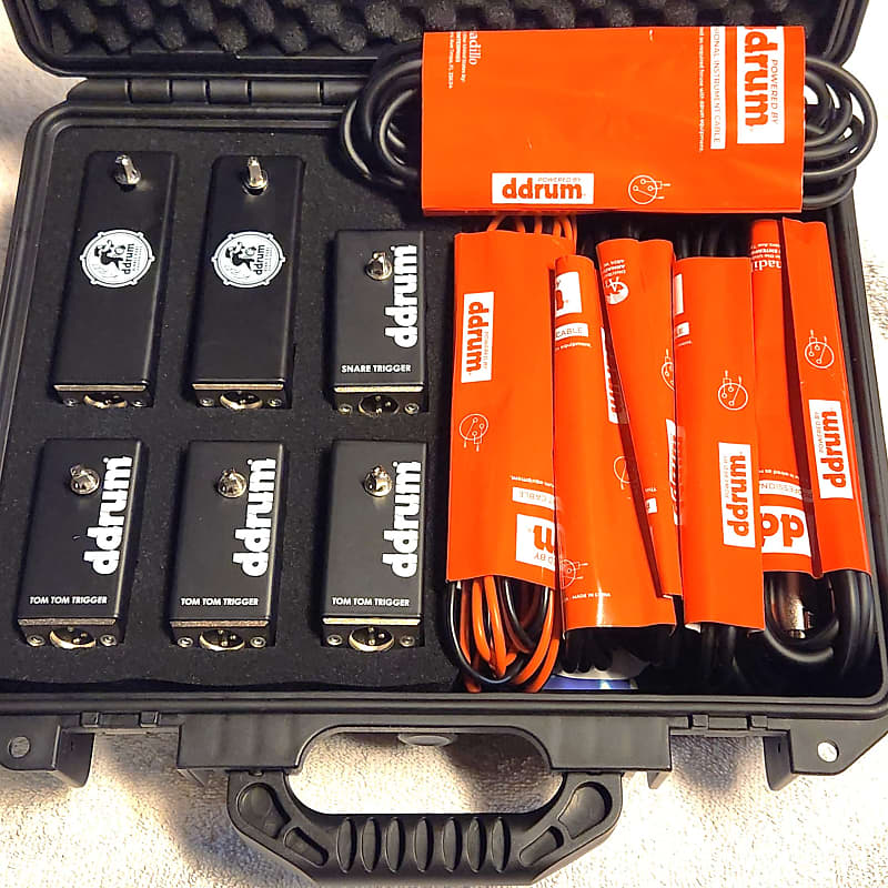 ddrum Vinnie Paul 6-Piece Trigger Tour Pack w/ Cables - Used | Reverb