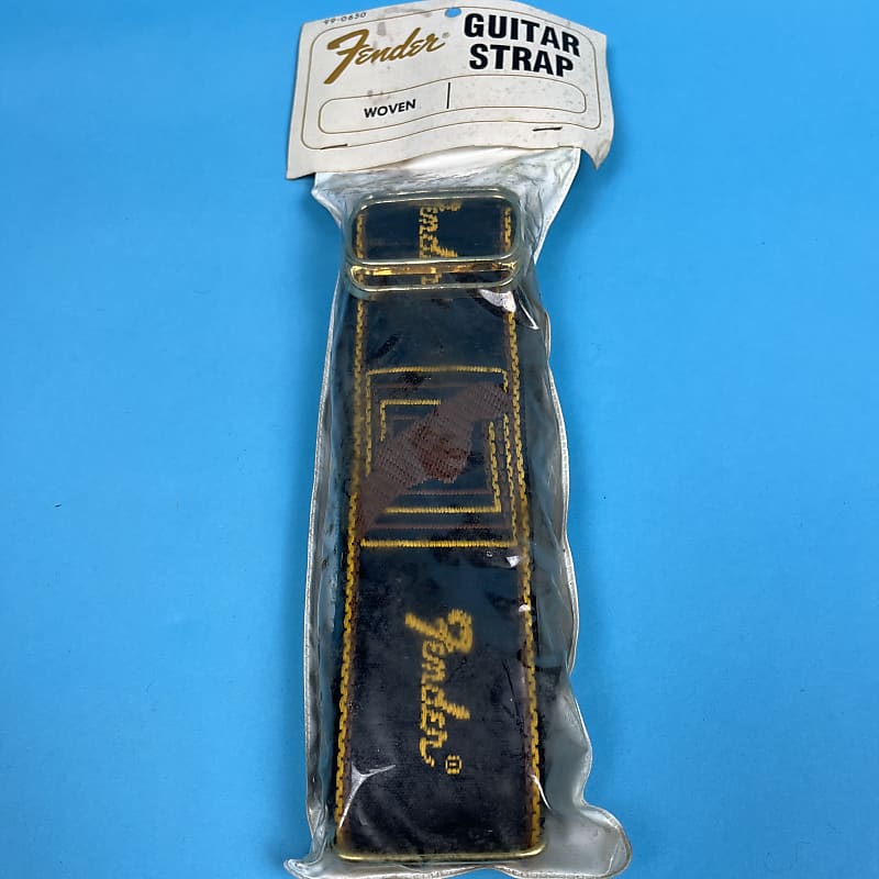 Vintage 1970s - 1980s Fender Belt! Woven Guitar Strap Belt In | Reverb