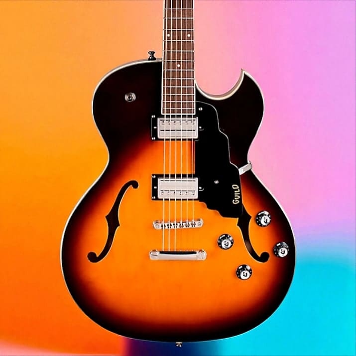 Guild Newark St. Collection Starfire I SC – Antique Burst | Reverb UK