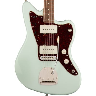 Fender VM Jazzmaster Sonic Blue with Matching Headstock | Reverb