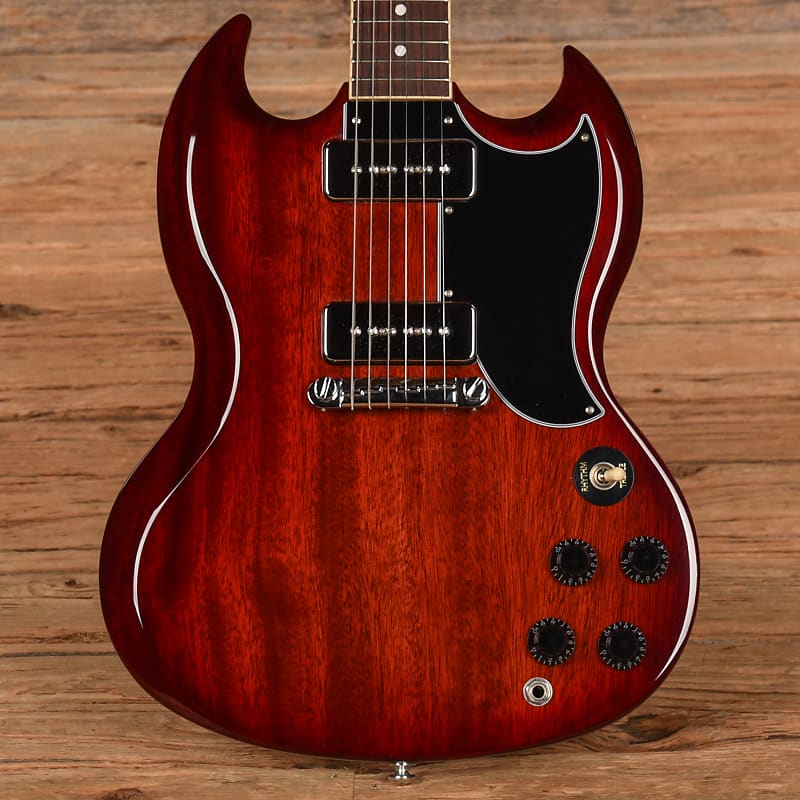 Gibson Mod Shop SG Special Red Burst | Reverb