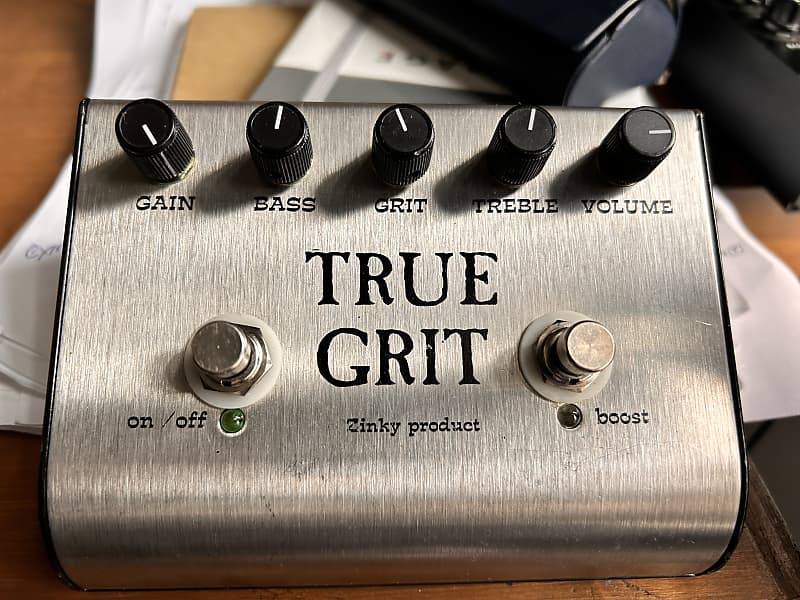 Zinky True Grit 1990s - Silver | Reverb