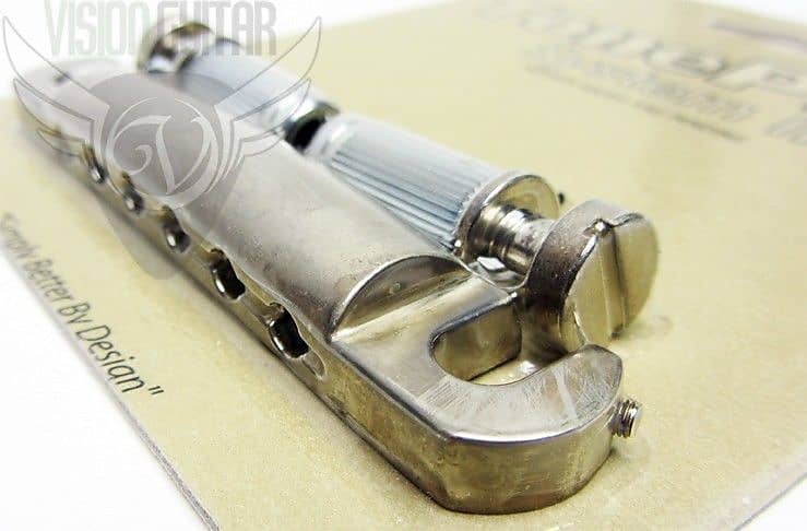 TonePros T1Z-AN 8mm Locking Metric Tailpiece - Aged Nickel | Reverb