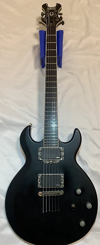 Schecter Devil EMG -Special Edition 2013 Satin Black EBONY | Reverb