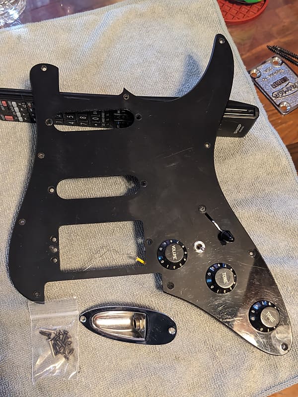 Kramer Striker 300st Pickguard 80's - Black | Reverb