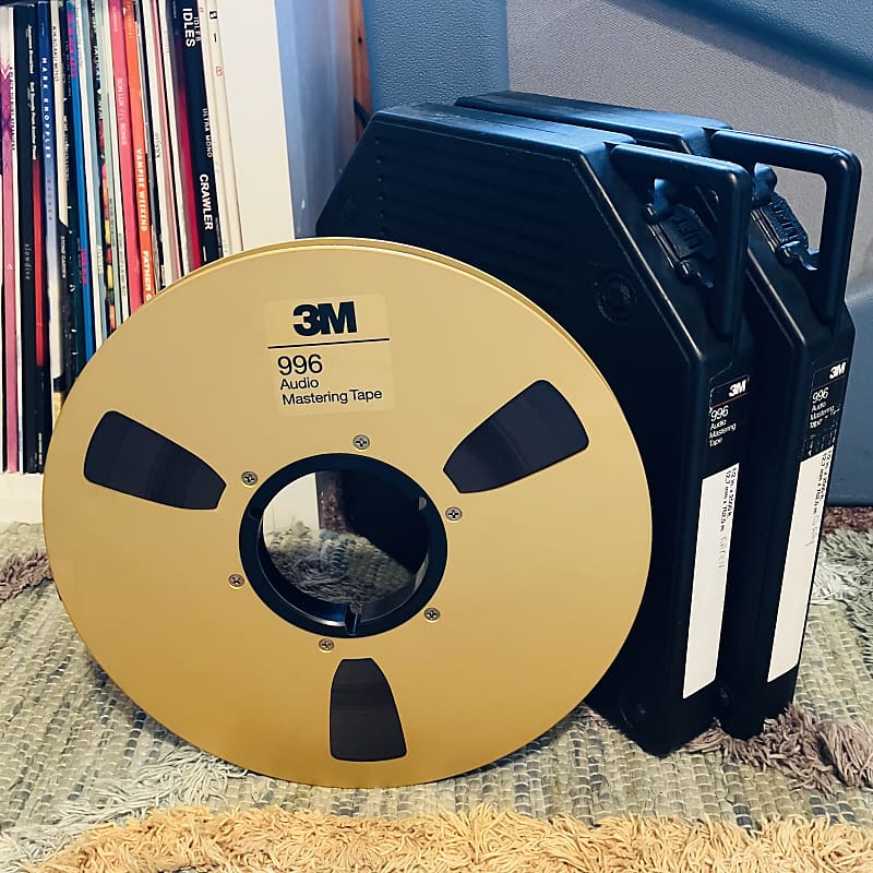 (2) 3M 996 Audio Mastering Tape 1/2 inch x 2500 ft. | Reverb