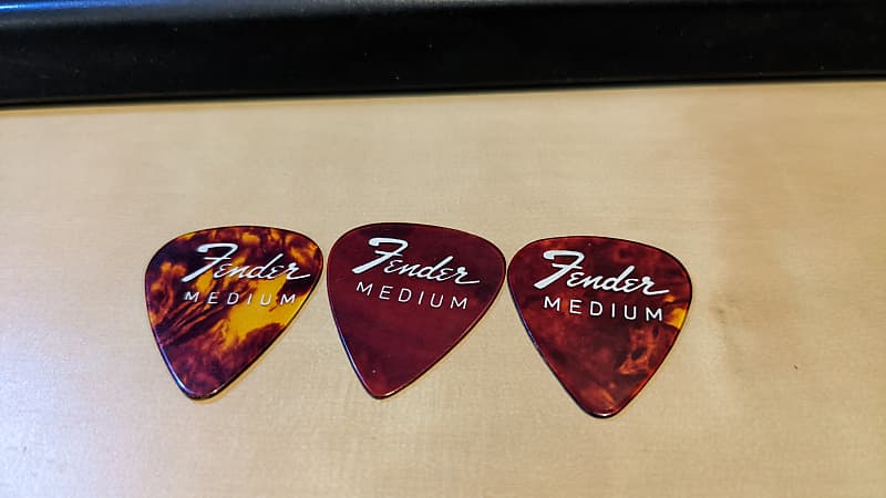 3 x Fender 60's Medium Tortoise Shell 1960's | Reverb