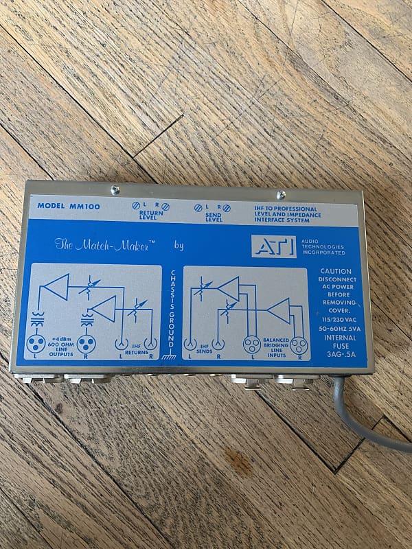 ATI-AUDIO TECHNOLOGIES INC MM100 | Reverb
