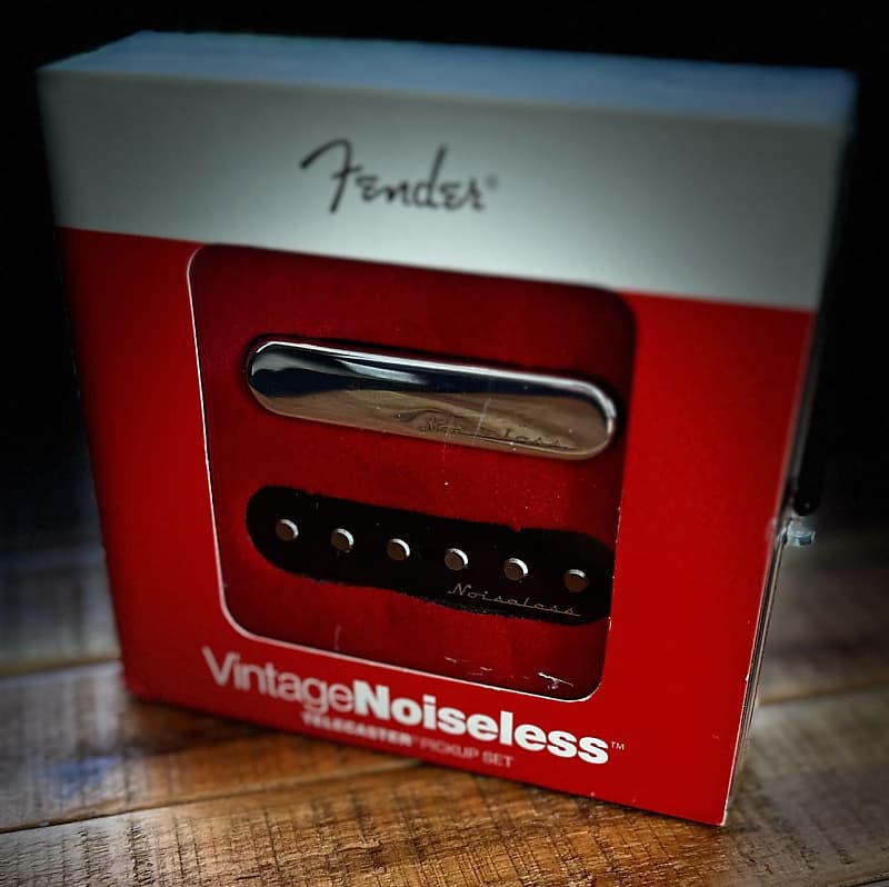 Fender Vintage Noiseless Telecaster Pickup Set | Reverb