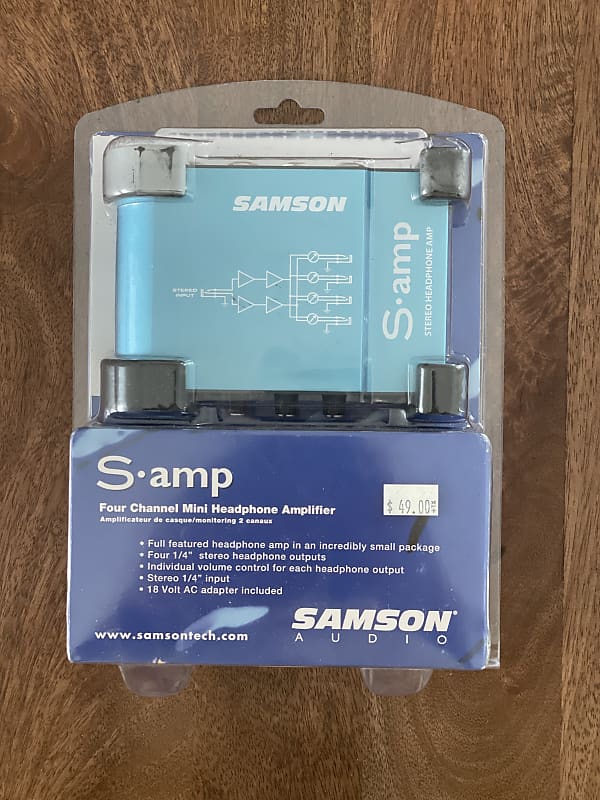 Samson S-Amp S Class Mini Stereo Headphone Amplifier 2010s - | Reverb